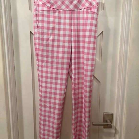 Tail | Pants & Jumpsuits | Tail Golf Pants Super Cute Pink And White ...